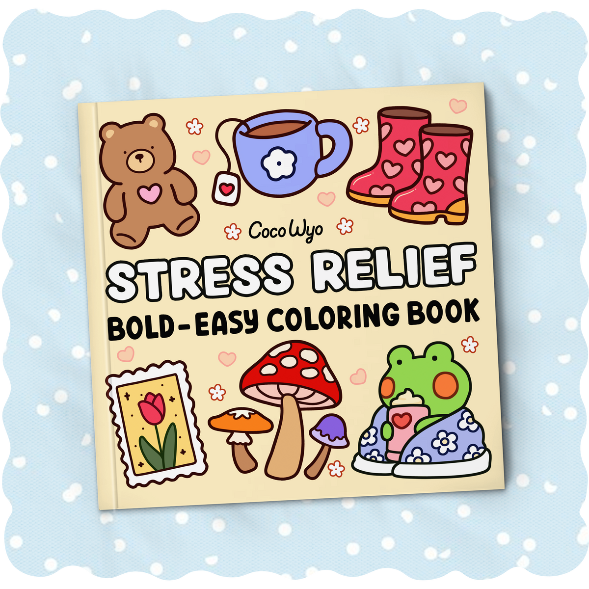 Stress Relief Coloring Book – My Store