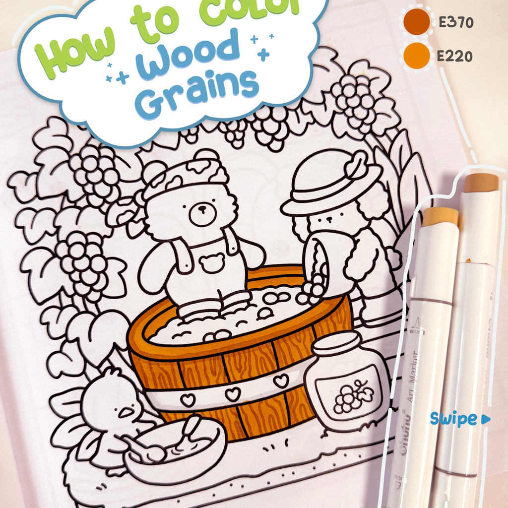 How to color - Wood grains - COCO WYO