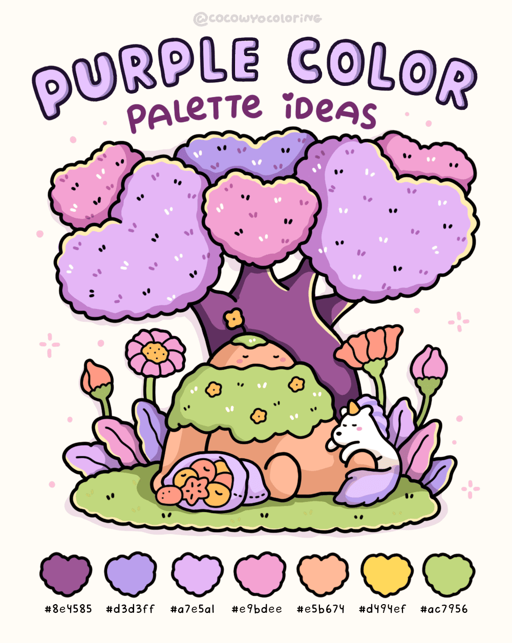 Purple Color Palette Ideas - COCO WYO
