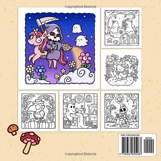Spooky Cutie Coloring Book - COCO WYO
