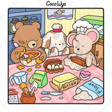 Cozy Friends Coloring Book - COCO WYO