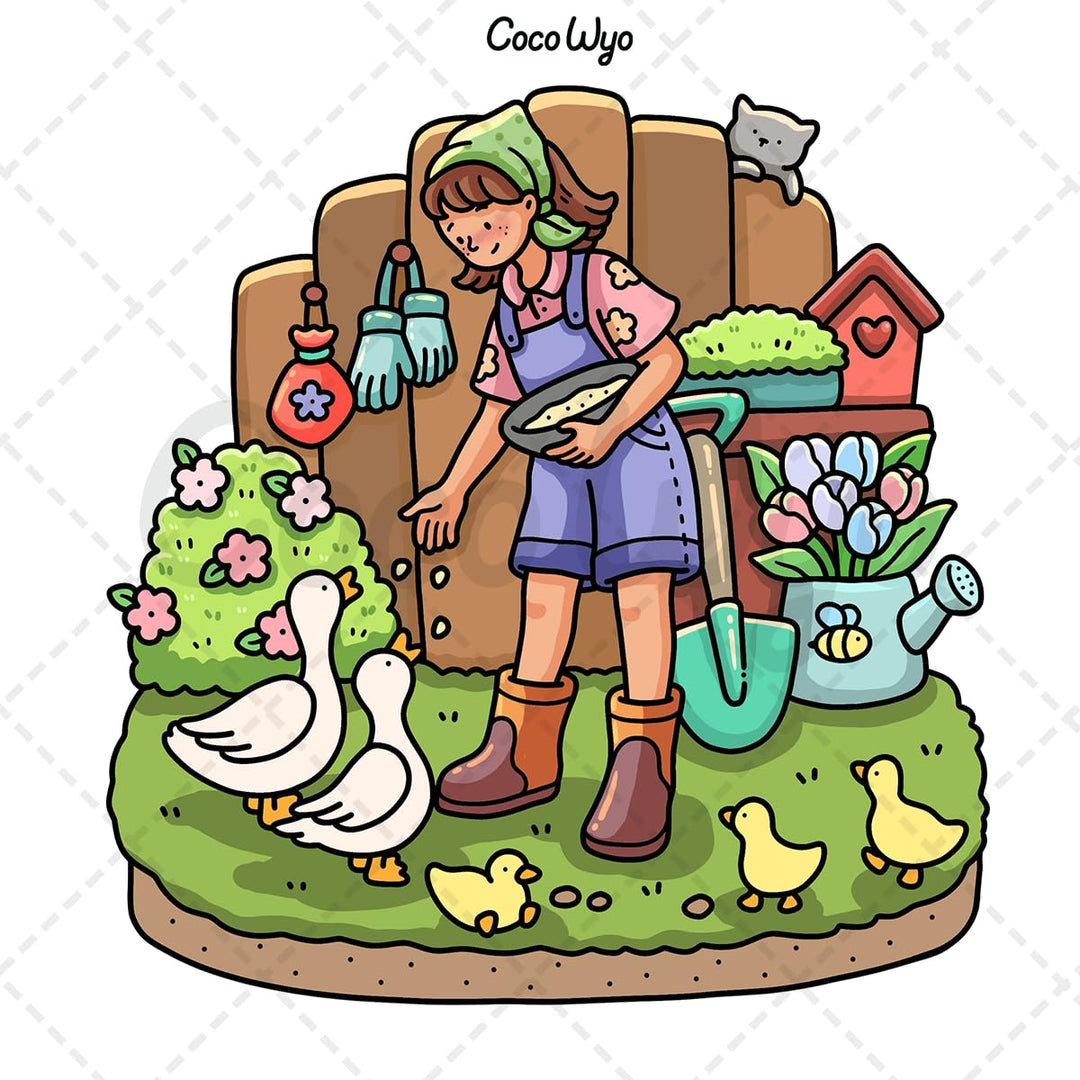 Girl Moments Coloring Book - COCO WYO