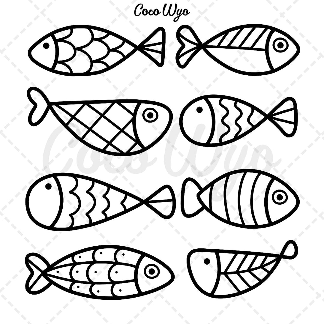 Comfy Patterns Coloring Book - COCO WYO