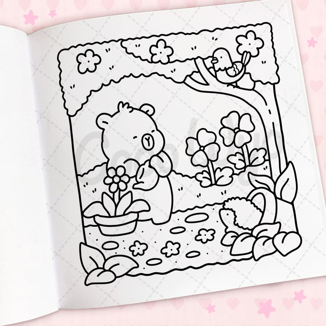 Cozy Cuties Coloring Book - COCO WYO