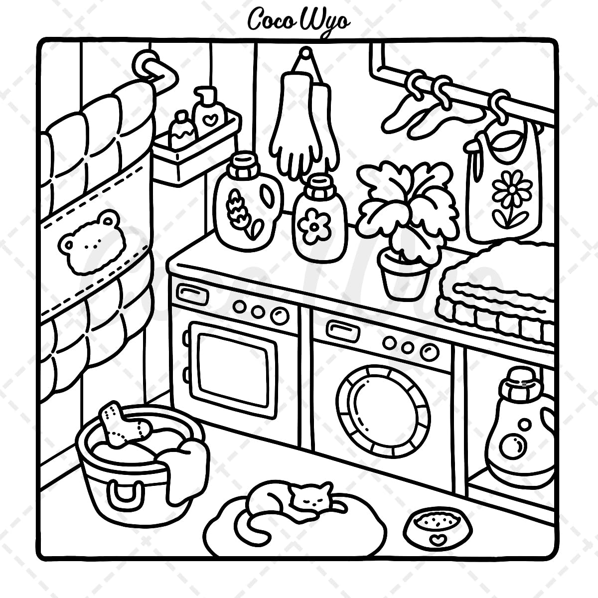 Little Corner Coloring Book - COCO WYO