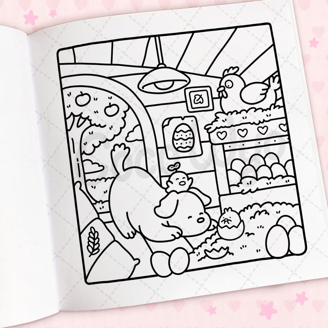 Cozy Cuties Coloring Book - COCO WYO