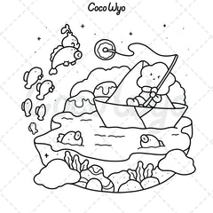 Lala Friends Coloring Book - COCO WYO