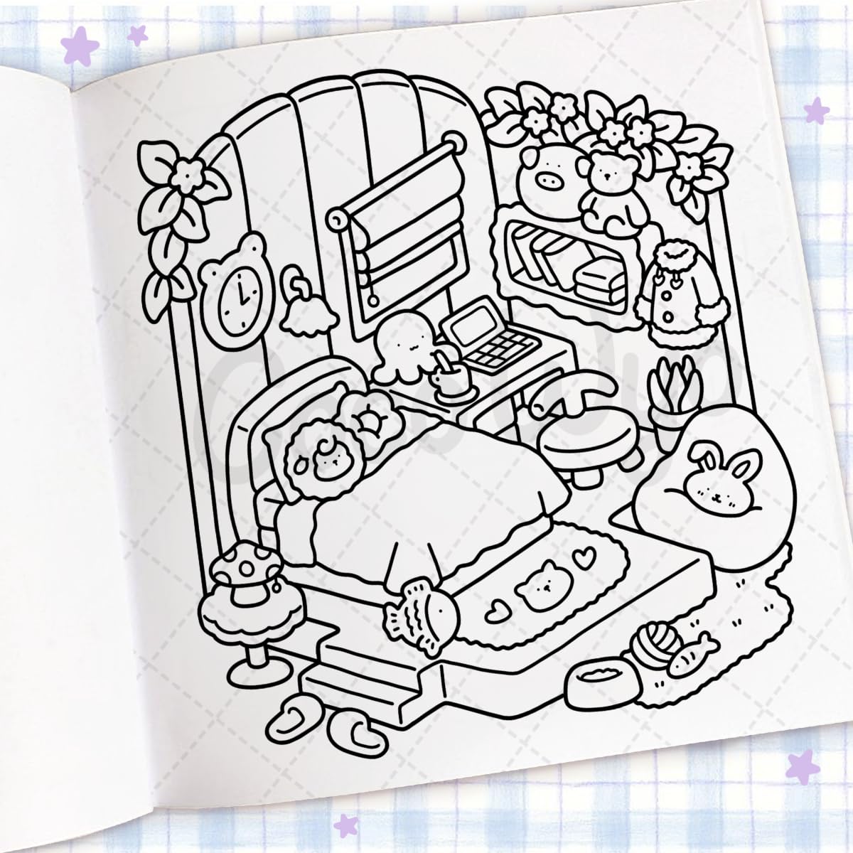 Cozy Corner Coloring Book - COCO WYO