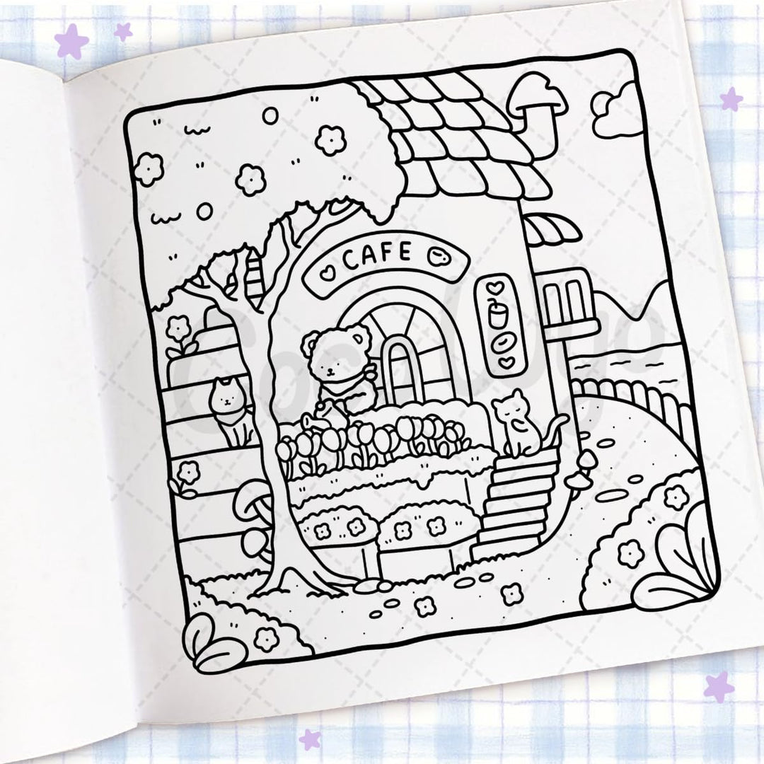 Cozy Corner Coloring Book - COCO WYO