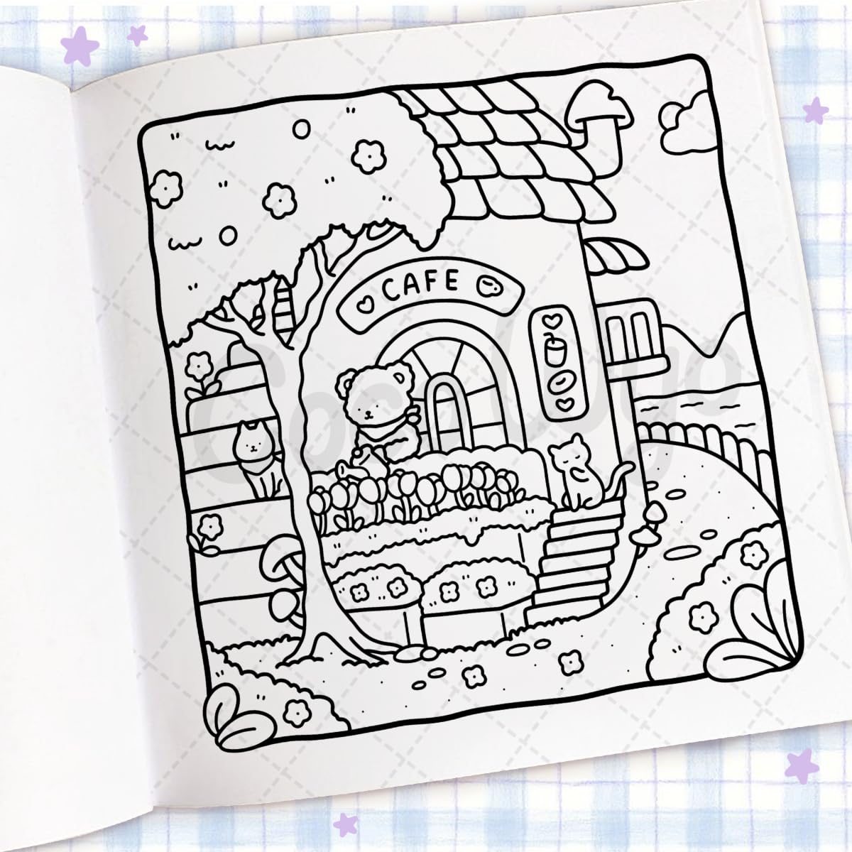 Cozy Corner Coloring Book - COCO WYO