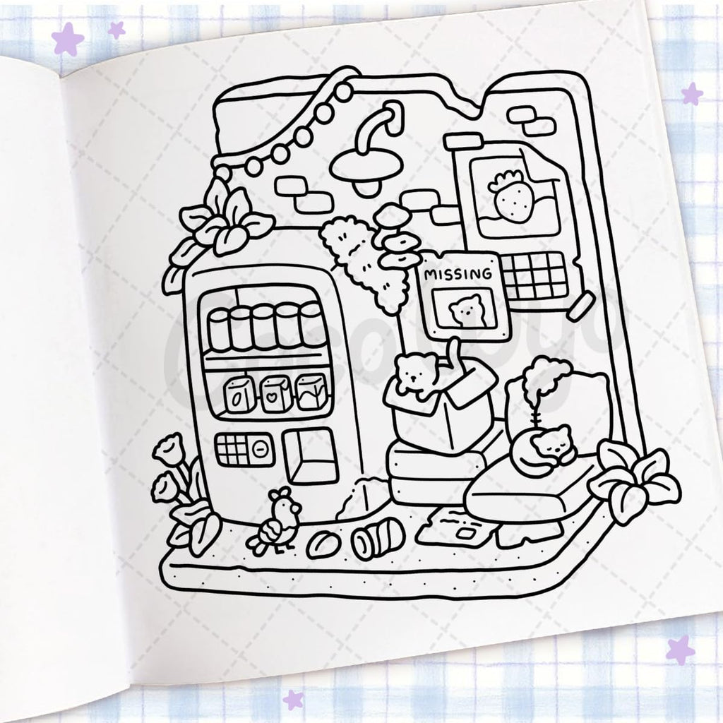 Cozy Corner Coloring Book - COCO WYO
