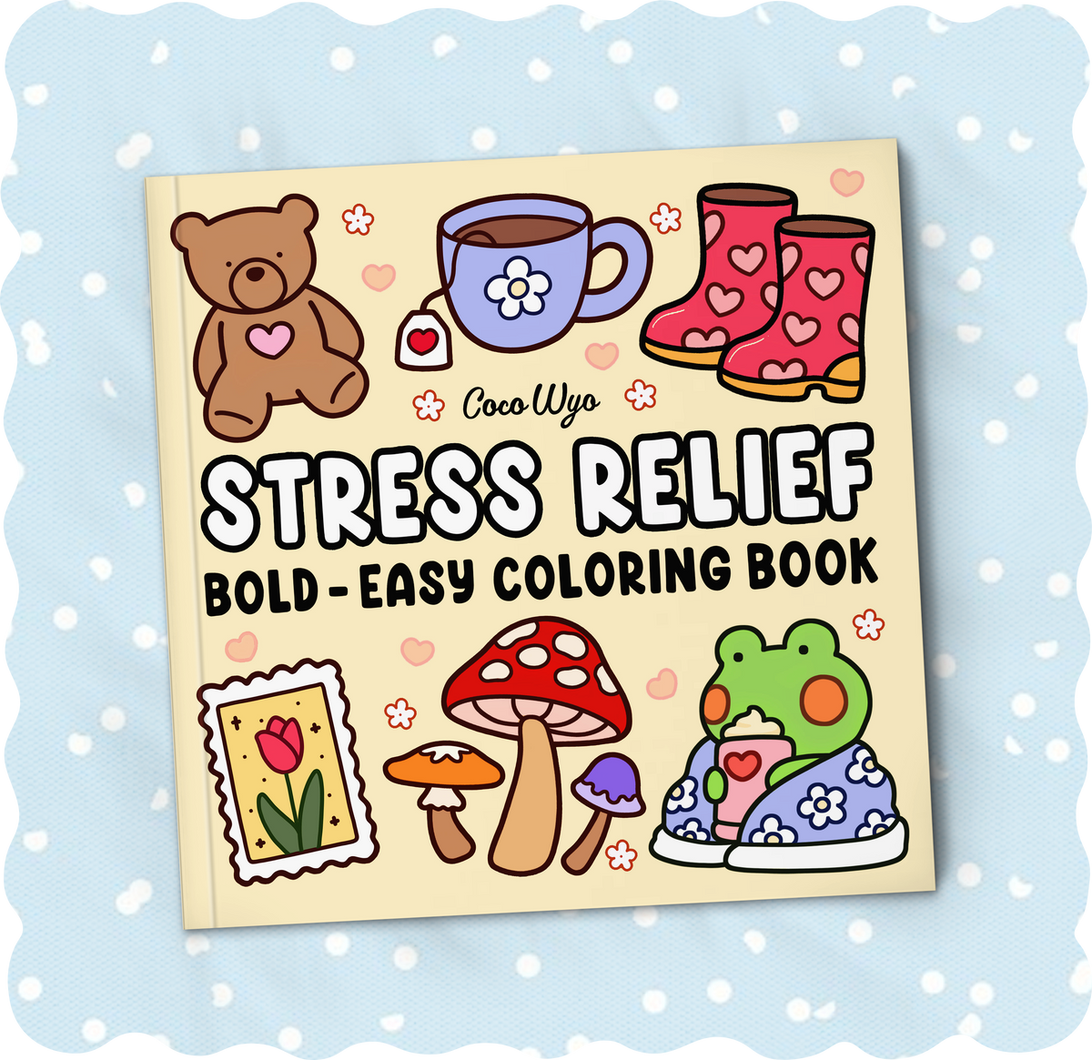 Stress Relief Coloring Book – My Store
