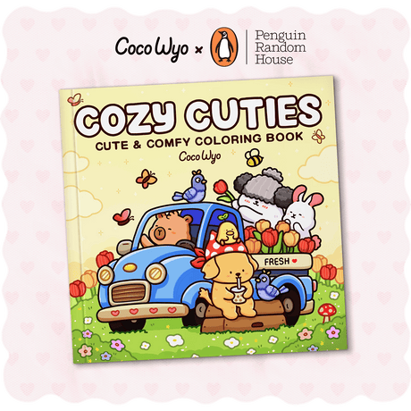 Cute Animals Coloring Book - COCO WYO